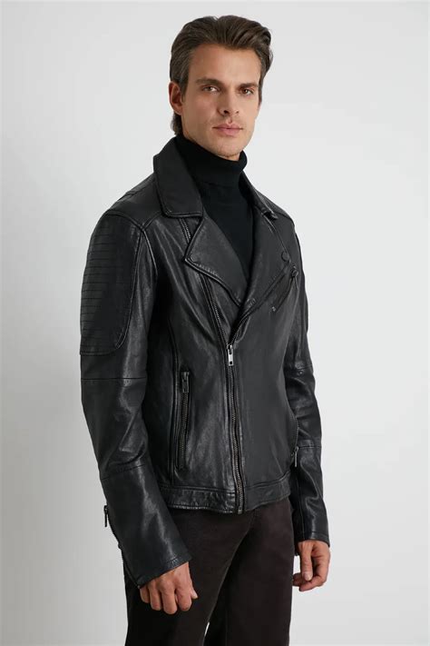 Косуха из натуральной кожи Urban Fashion For Men 656733003 цены в ...