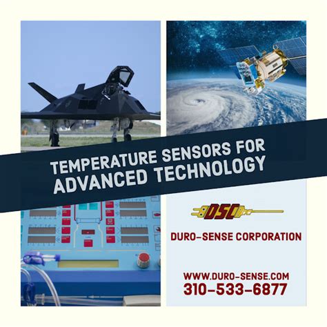 Temperature Sensors For Advanced Technology Applications Duro Sense Industrial Temperature