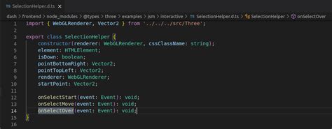 Method `dispose` Not Available For Selectionhelper But Implemented · Issue 25090 · Mrdoob