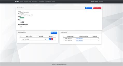 Laundry Shop Management System In Django Free Source Code Sourcecodester