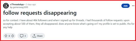 How To Fix Instagram Threads Follow Requests Disappearing Or Not
