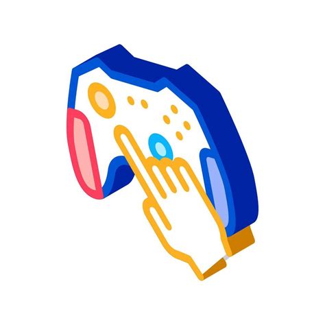 Gaming Joystick Isometric Icon Vector Illustration 19473183 Vector Art At Vecteezy