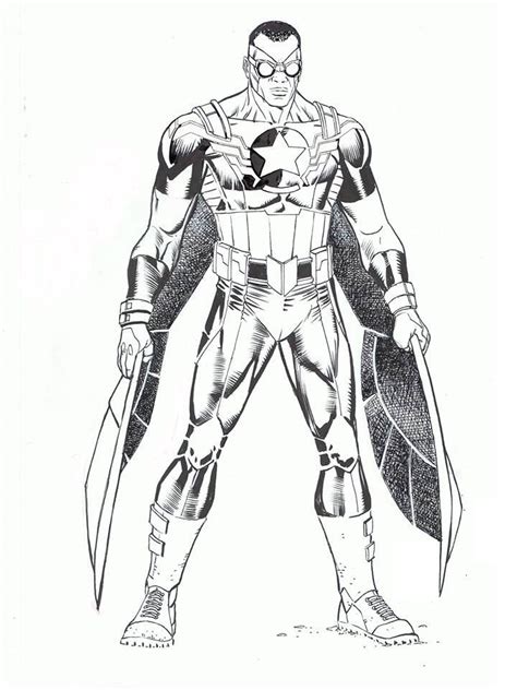 Раскраска Сокол Бесплатнo Pаспечатать или Cкачать Oнлайн