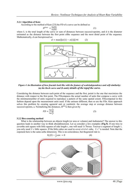 Review Nonlinear Techniques For Analysis Of Heart Rate Variability Pdf Heart And