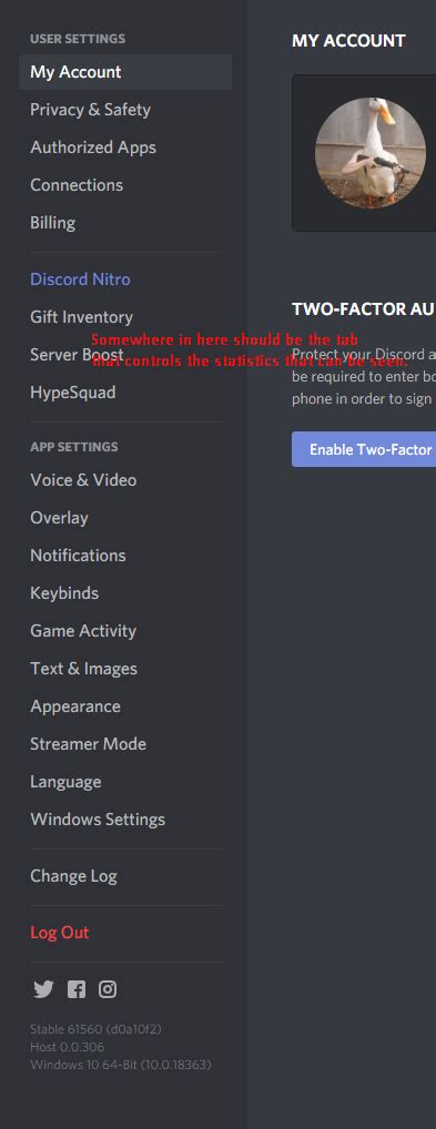 Discord Statistics Discord