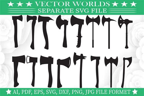 Axe Svg Work Wood Log Svg Graphic Objects ~ Creative Market