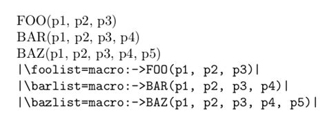 Macros Commands That May Take A Variable Number Of Arguments Tex Latex Stack Exchange