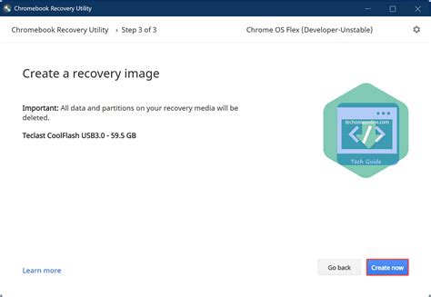 How To Create A Bootable Usb For Chrome Os Flex Techzone Online