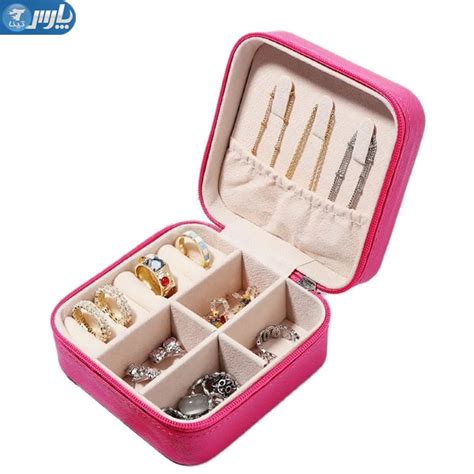 جعبه جواهرات زیپ دار لوکس