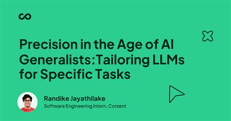 precision in the age of ai generalists tailoring language models for
