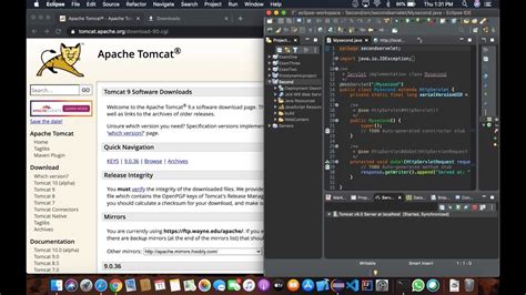 Tomcat Install Mac Os Eclipse Youtube