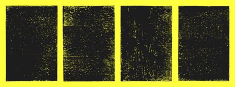 Linocut 릴리프 블록 인쇄 사각형 2 3 모양 거친 그런 지 복고풍 빈티지 질감 세트 블랙 Linocutting 질감 고민 나이 든 오래된 배경 컬렉션 텍스트 프레임