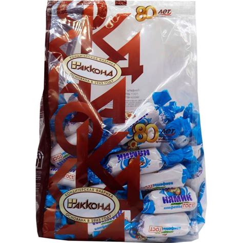 Конфеты молочные Акконд Нямик с карамельной начинкой 1 кг купить на Ozon по низкой цене 1731735513