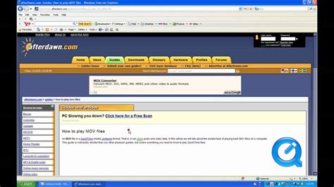 How To Play Mov Files In Mediaplayer Youtube