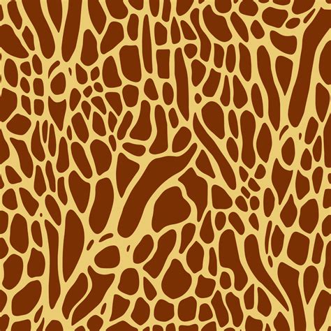 Giraffe Print Pattern 26485971 Vector Art At Vecteezy
