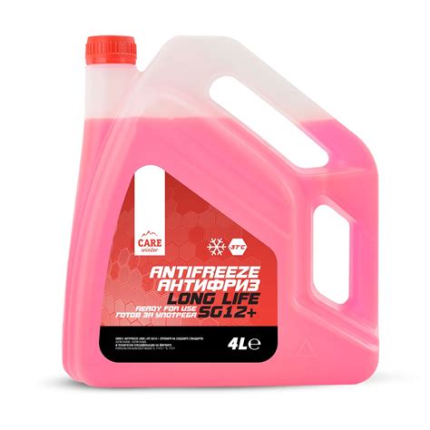 Antifreeze SG12+ ready for use -37°С Long life CARE 4l - Импас 56