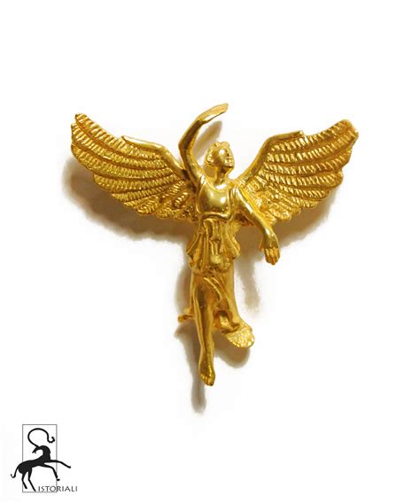 Istoriali ბროში ნიკე მასალა თითბერი ან ვერცხლი 24 კარატიანი მოოქროვებით ფასი 285 450 ლარი