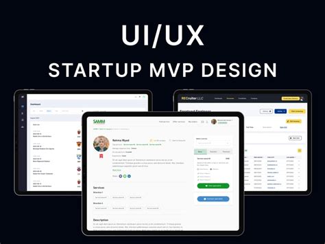 UI UX StartUp MVP Design Upwork