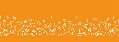 귀여운 손으로 그린 할로윈 원활한 패턴 화려한 낙서 배경 할로윈 배너 배경 화면 직물 포장에 좋은 벡터 디자인 10월에 대한 스톡 벡터 아트 및 기타 이미지 Istock