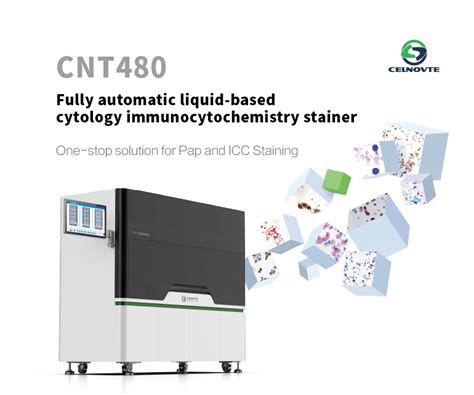Fully Automatic Liquid Based Cytology Immunocytochemistry Stainer Cnt480