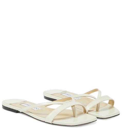 Jimmy Choo Maelie Leather Sandals Jimmy Choo