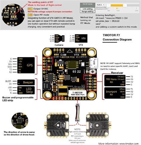 Buy T Motor F7 Flight Controller Faster Calculation Speed Flight