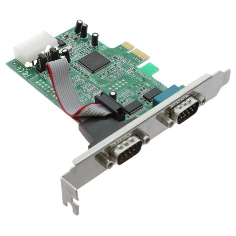 Startech 2 Port Rs232 Serial Adapter Card Pci E X1 Pex2s553