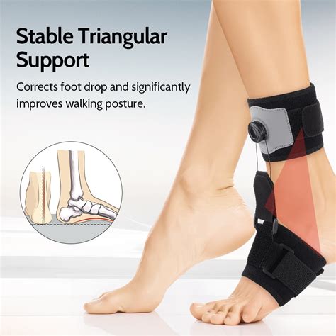 Drop Foot Brace With Reel Adjust Dorsiflexion Assist Afo Foot Drop