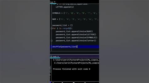 Python Pasword Generator 20 Like And Subscribe For Detail Shorts Short Software Python