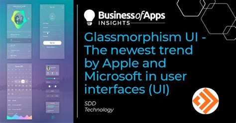 Glassmorphism Ui The Newest Trend By Apple And Microsoft In User