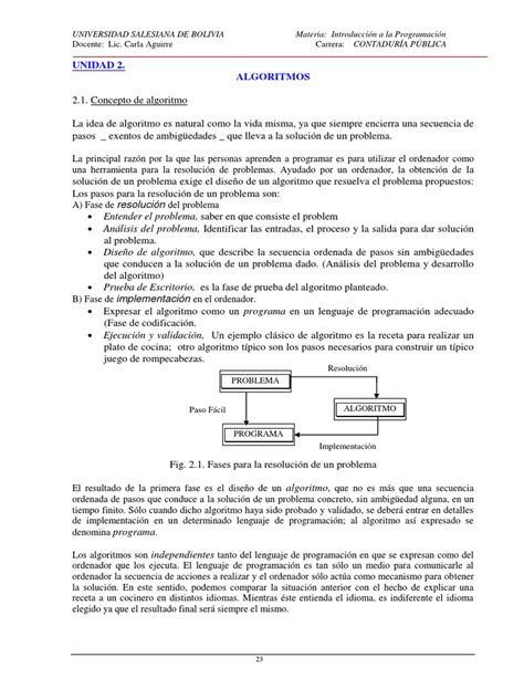 Tema 2 Algoritmos Descargar Gratis Pdf Algoritmos Lenguaje De Programación