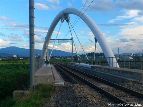 除沢川橋梁 安曇野の風景写真 ビューポイントあづみの
