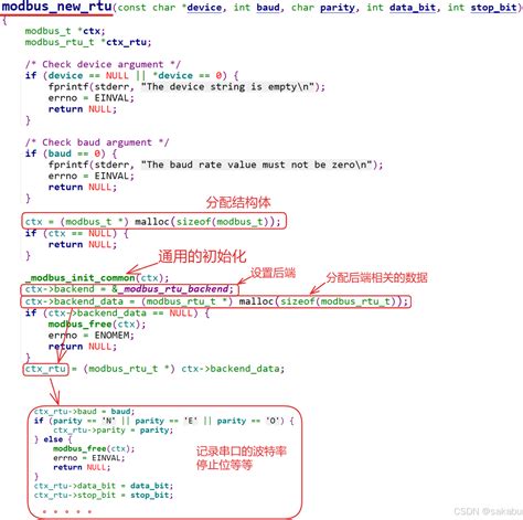 libmodbus编程应用（超详细源码讲解 移植到stm32） libmodbus移植stm32 csdn博客