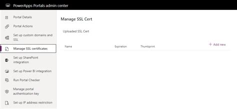Custom Domain SSL Certificate For Power Apps Portals Infusai S Blog For Dynamics 365 Power