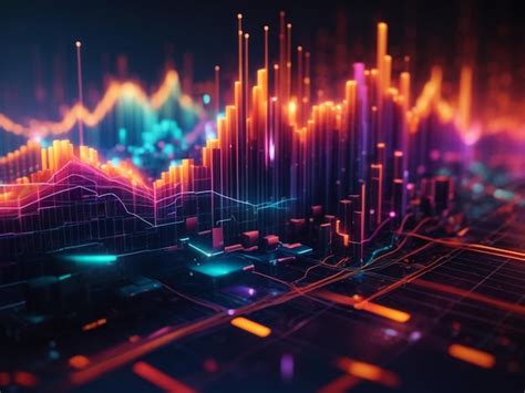 Premium Ai Image Photoreal Abstract Visualization Of Data And Technology In Graphical Form