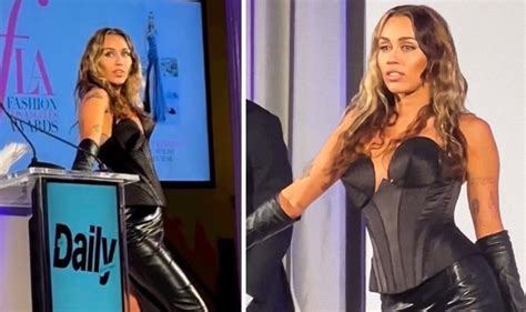 Hot Or Not Miley Cyrus Ditches Her Blonde Hair And Returns As A Brunette At Daily Front Rows