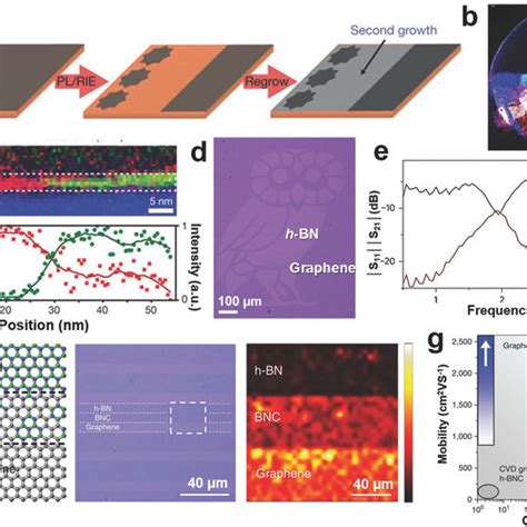 Bn G Heterostructures With An Atomically Sharp Interface On Rh 111 Download Scientific