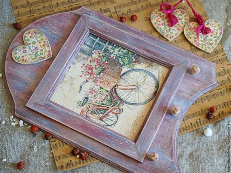 Купить Ключница Улица цветочная ключница ключи ключики прихожая Декупаж подарок