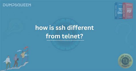learn how is ssh different from telnet in network security