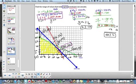 linear programming sensitivity analysis totals of constraints youtube