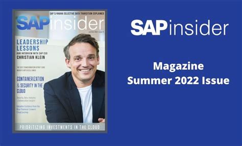 Get Started With Sap S 4hana Embedded Analytics Sapinsider