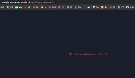 Error Page On Login Attempt · Issue 4164 · Zitadelzitadel · Github
