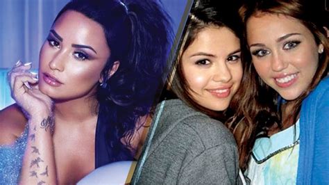 Miley Cyrus Says She Loves Selena Gomez But She Listens To Demi Lovato