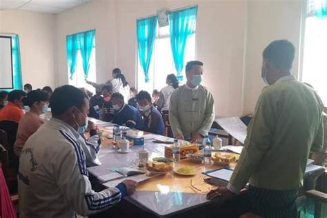 မောက်မယ်မြို့နယ်၌ မြို့နယ်အဆင့်မြစိမ်းရောင်ကျေးရွာစီမံကိန်း သုံးသပ်ဆ