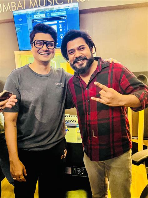 Adamya Singh On Linkedin With One Of Best Sound Engineer Of Our