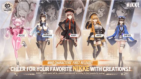 Nikke Characters Animations Rnikkemobile