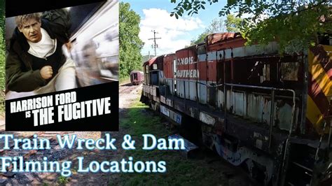 Visiting The Fugitive 1993 Train Wreck And Dam Filming Locations Youtube