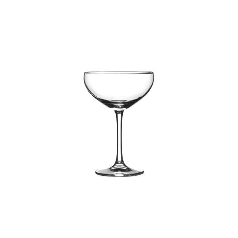 Modern Saucer Champagne Glass 9 Oz Baker Party Rentals