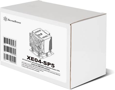 Silverstone Technology Xe04 Sp5 4u Servidorestación De Trabajo Cpu