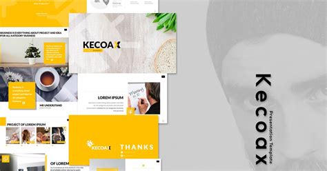 Kecoax Шаблон Powerpoint Шаблоны презентаций Включая Pitchdeck и финансы Envato